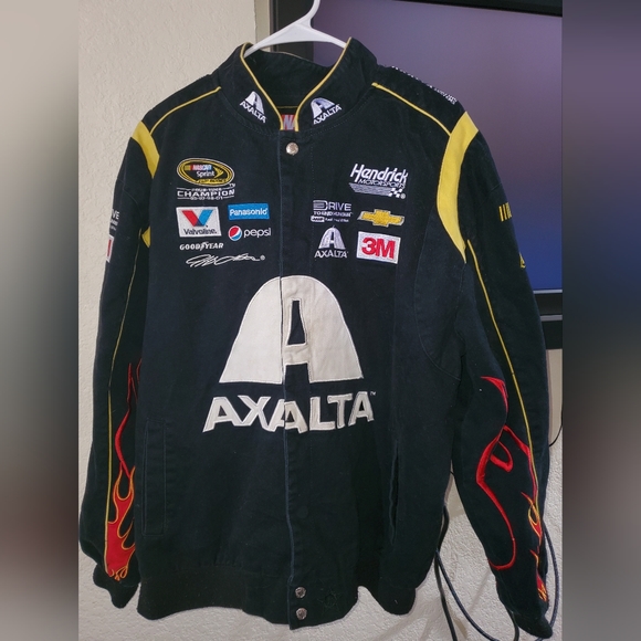 Jackets & Coats | Jeff Gordon Axalta Nascar 215 Racing Black Jacket ...